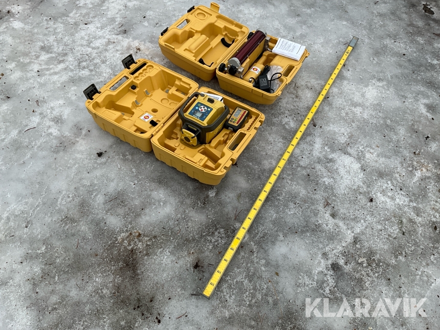 Laserutrustning Topcon, Munkfors, Klaravik auktioner