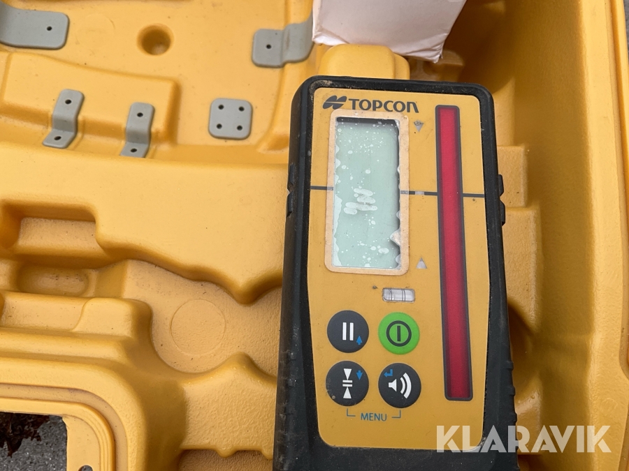 Laserutrustning Topcon, Munkfors, Klaravik auktioner