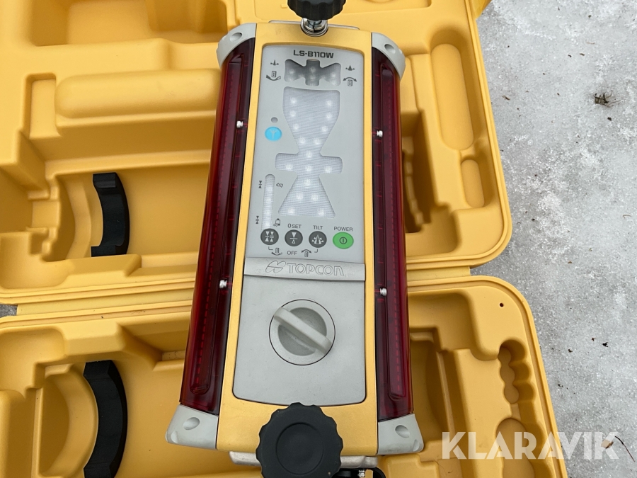 Laserutrustning Topcon, Munkfors, Klaravik auktioner