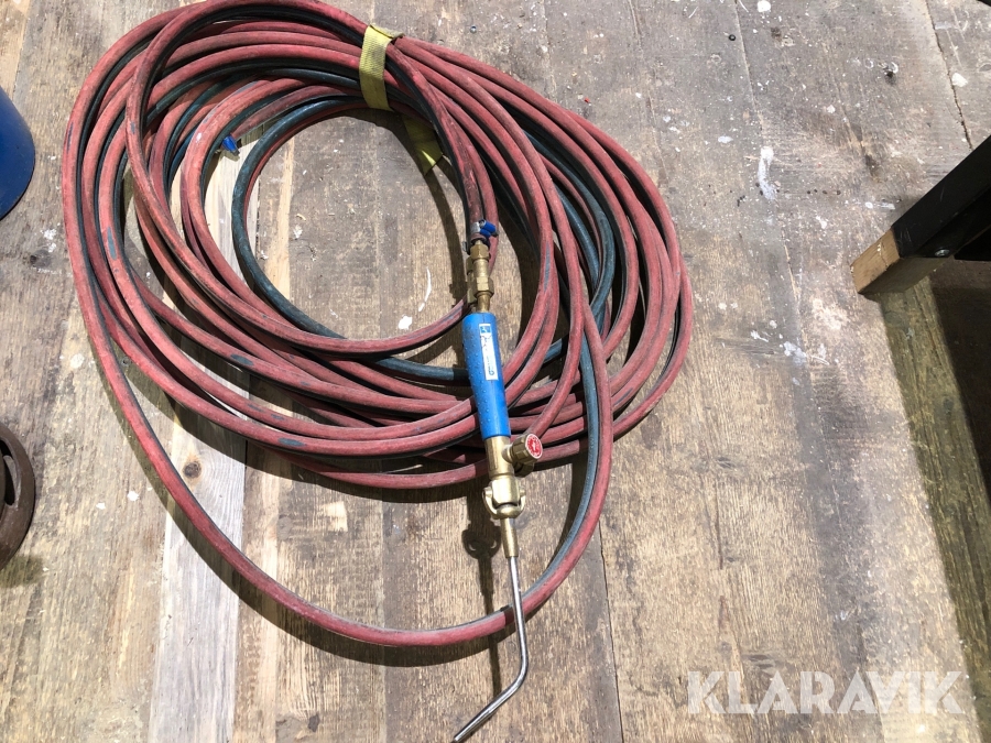 Klaravik Auktioner | Gassvets med tillbehör