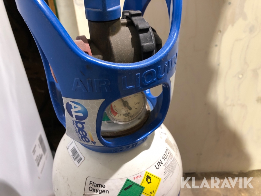 Klaravik Auktioner | Gassvets med tillbehör