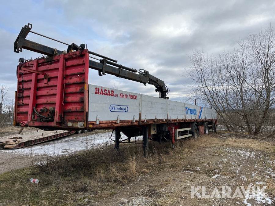 Krantrailer Parator SCV17-30, Lekeberg, Klaravik auktioner