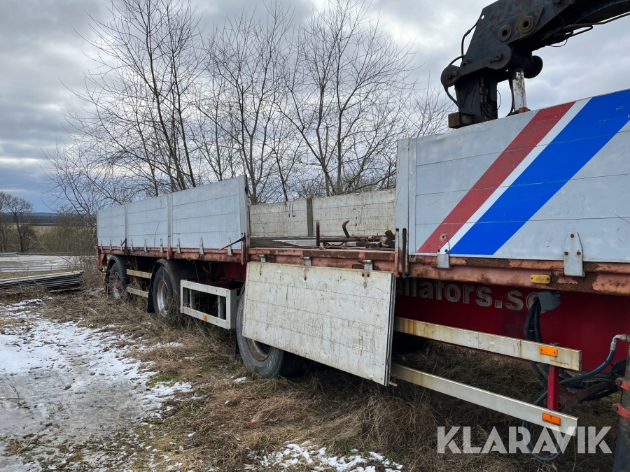 Krantrailer Parator SCV17-30, Lekeberg, Klaravik auktioner