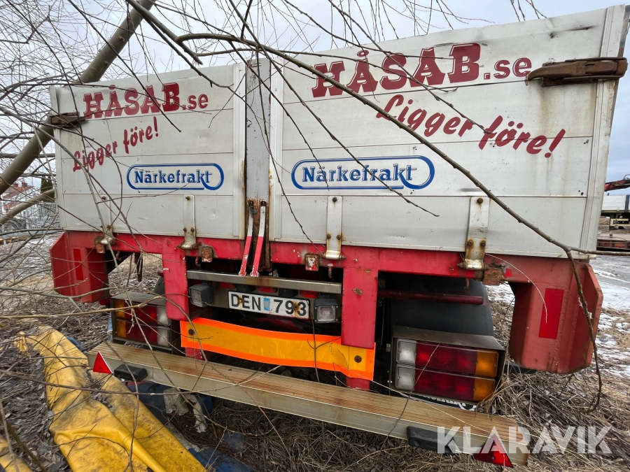 Krantrailer Parator SCV17-30, Lekeberg, Klaravik auktioner