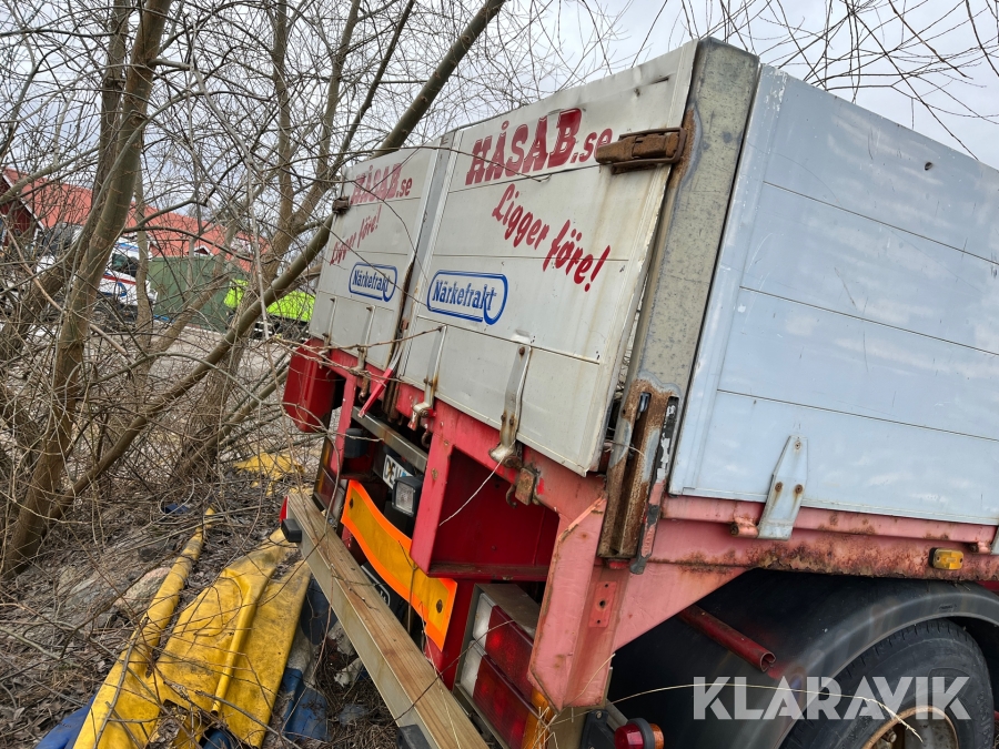 Krantrailer Parator SCV17-30, Lekeberg, Klaravik auktioner