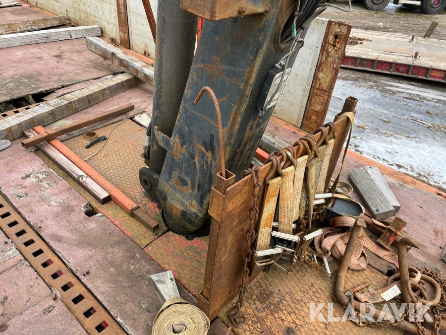 Krantrailer Parator SCV17-30, Lekeberg, Klaravik auktioner