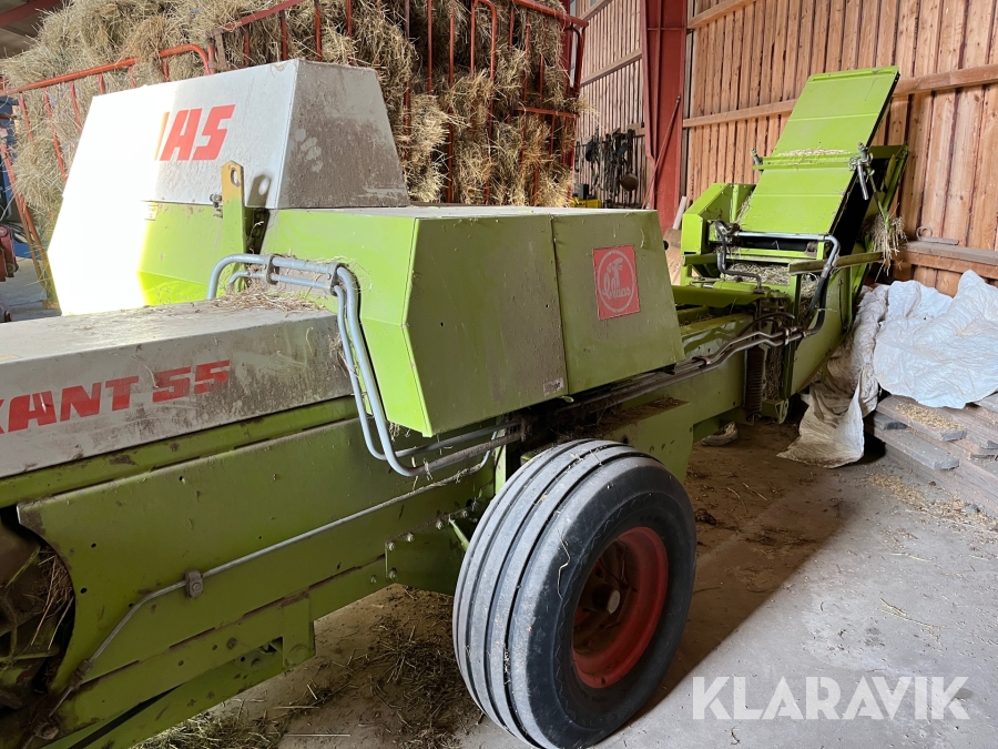Höpress Claas Markant 55, Motala, Klaravik auktioner