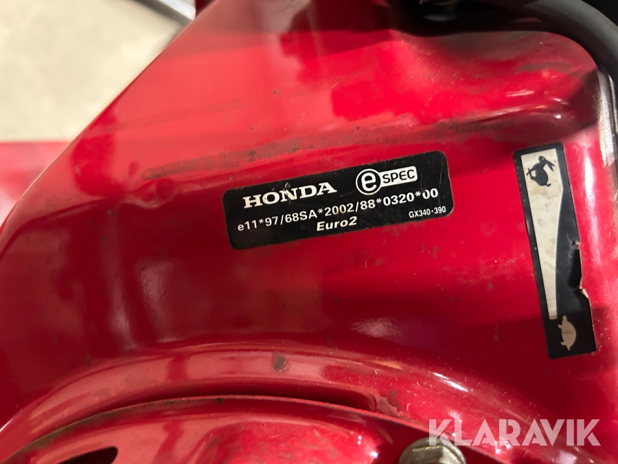 Kompressor Honda GX340 11.0, Partille, Klaravik auktioner