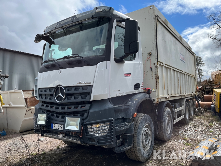 Injekteringslastbil Mercedes-Benz / Spirk Arocs 4145K 8x4/4
