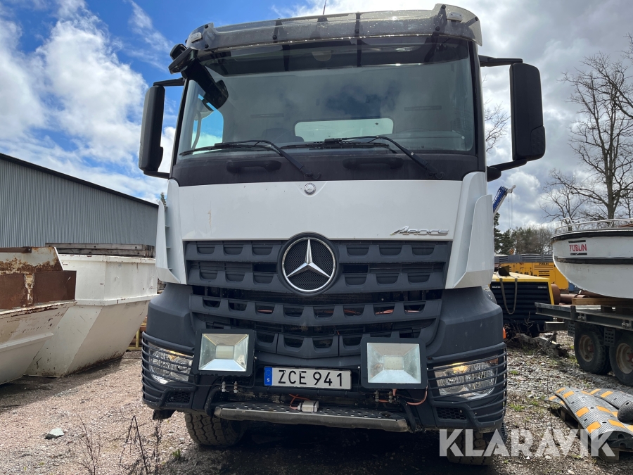 Injekteringslastbil Mercedes-Benz / Spirk Arocs 4145K 8x4/4