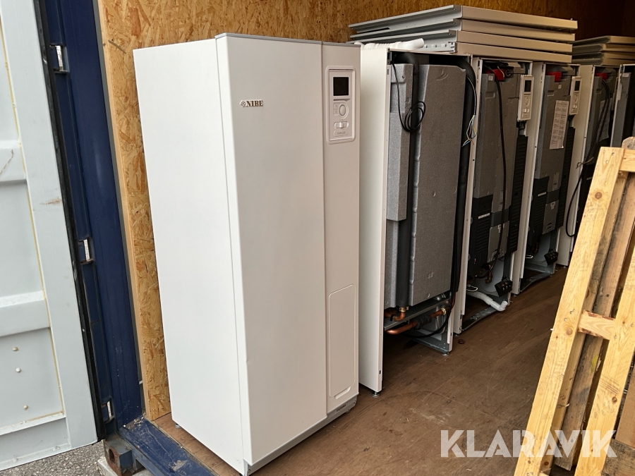 Värmepannor Nibe Vvm 225, Strängnäs, Klaravik auktioner