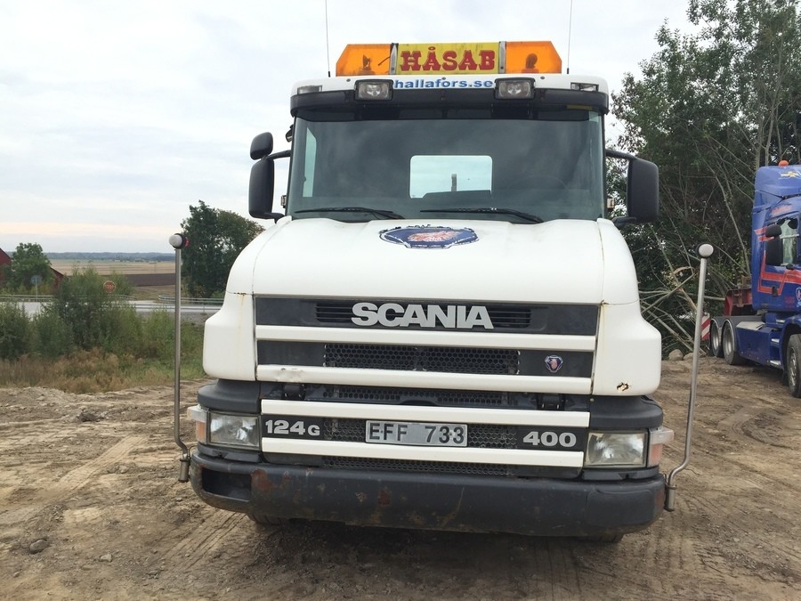 Kranbil SCANIA T124