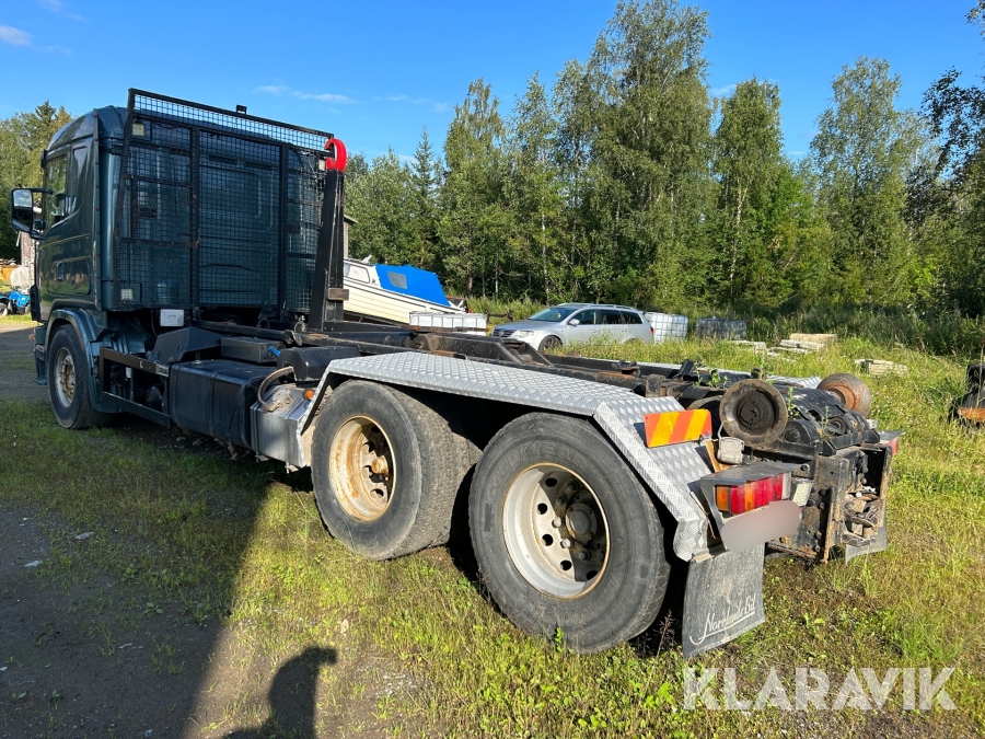 Lastväxlare Scania R124, Luleå, Klaravik auktioner