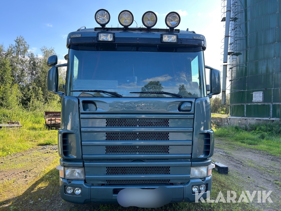 Lastväxlare Scania R124, Luleå, Klaravik auktioner