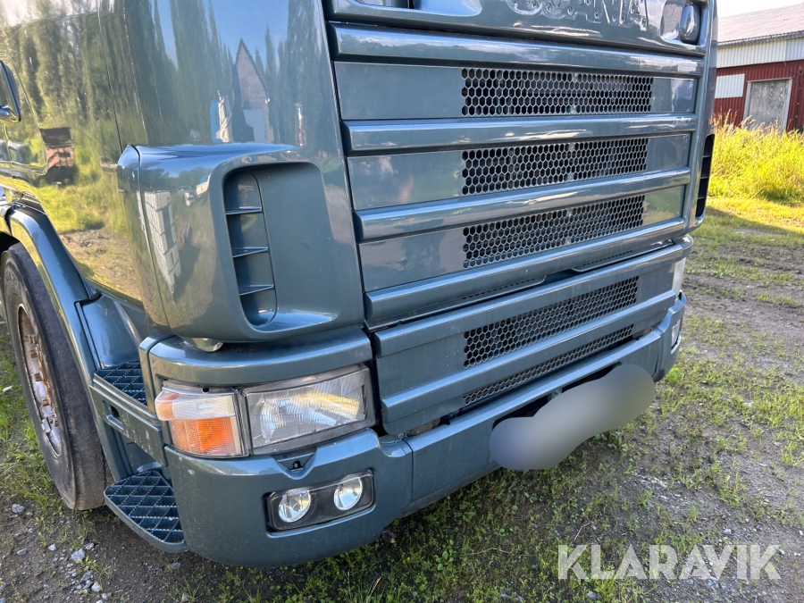 Lastväxlare Scania R124, Luleå, Klaravik auktioner