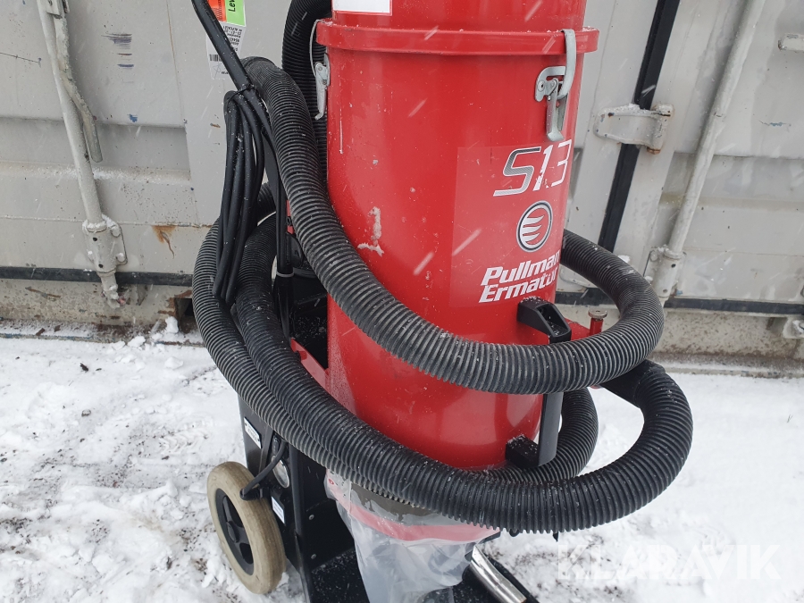 Stoftavskiljare Industridammsugare Pullman Ermator S13, Karl