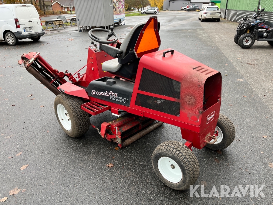 Åkgräsklippare Toro Grounds Pro 2000, Kristianstad, Klaravik