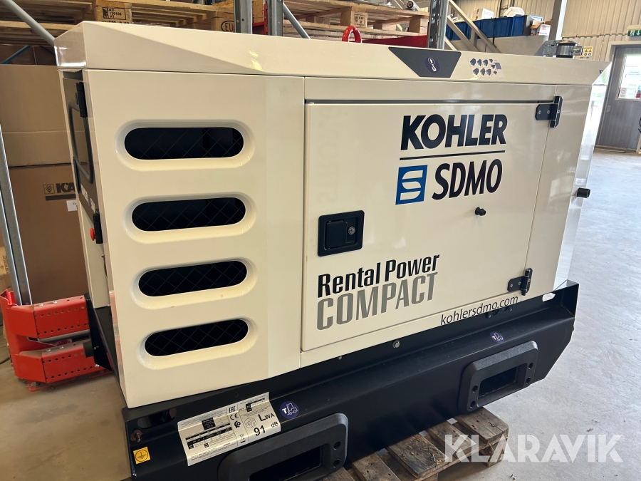 Elverk SDMO R20C5, Vara, Klaravik auktioner