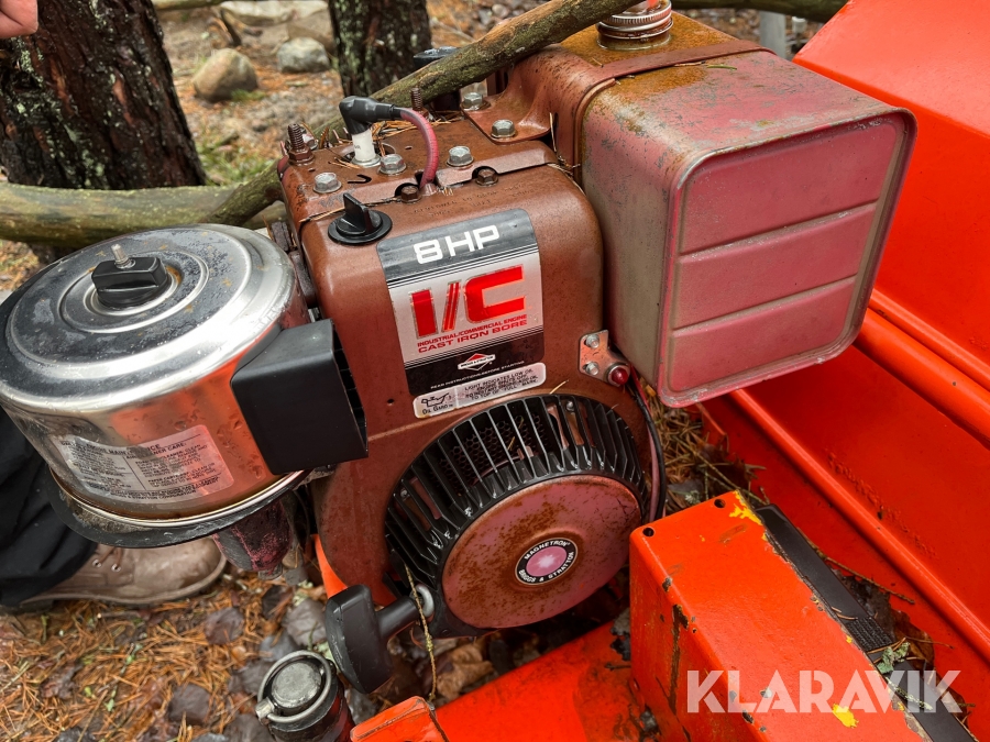 Lövsug Weidemann R120 motor, Sigtuna, Klaravik auktioner