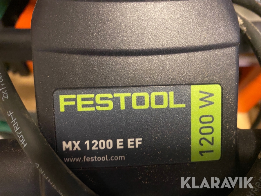Vispmaskin Festool MX 1200 EEF, Västerås, Klaravik auktioner