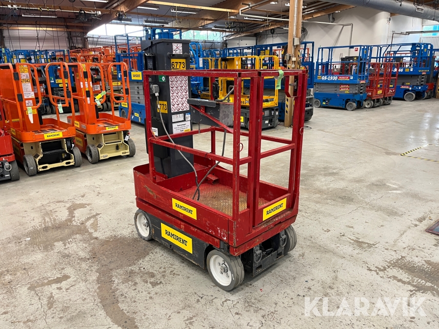 Pelarlift SkyJack SJ16, Järfälla, Klaravik auktioner