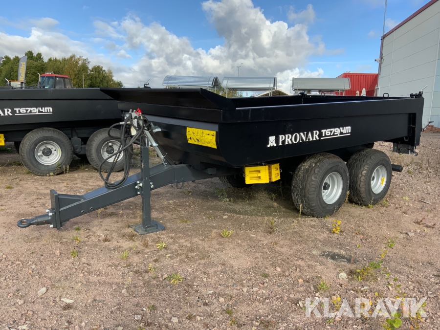 Dumpervagn Pronar T679/4m, Skara, Klaravik auktioner