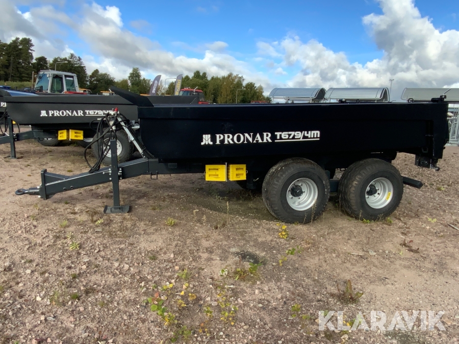 Dumpervagn Pronar T679/4m, Skara, Klaravik auktioner