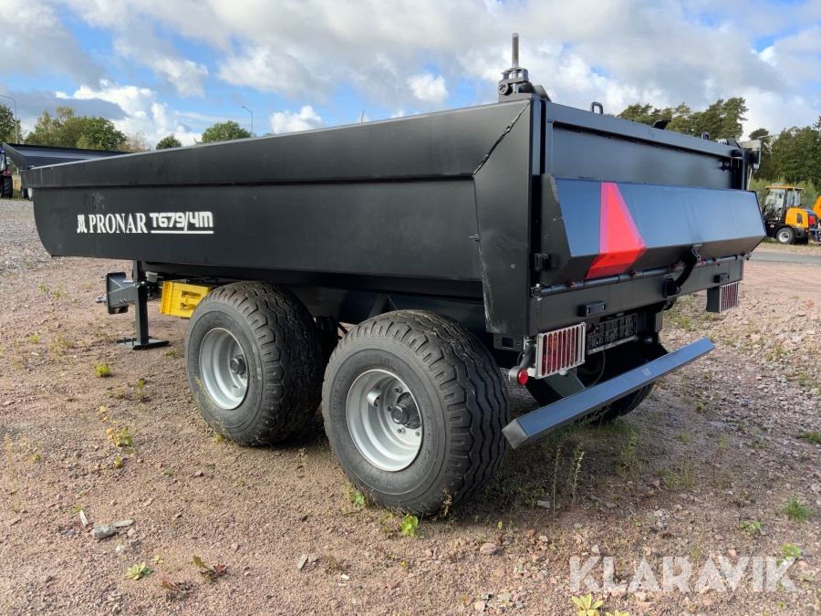 Dumpervagn Pronar T679/4m, Skara, Klaravik auktioner