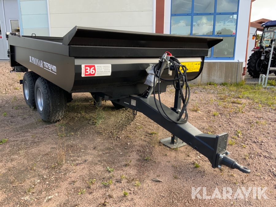 Dumpervagn Pronar T679/4m, Skara, Klaravik auktioner