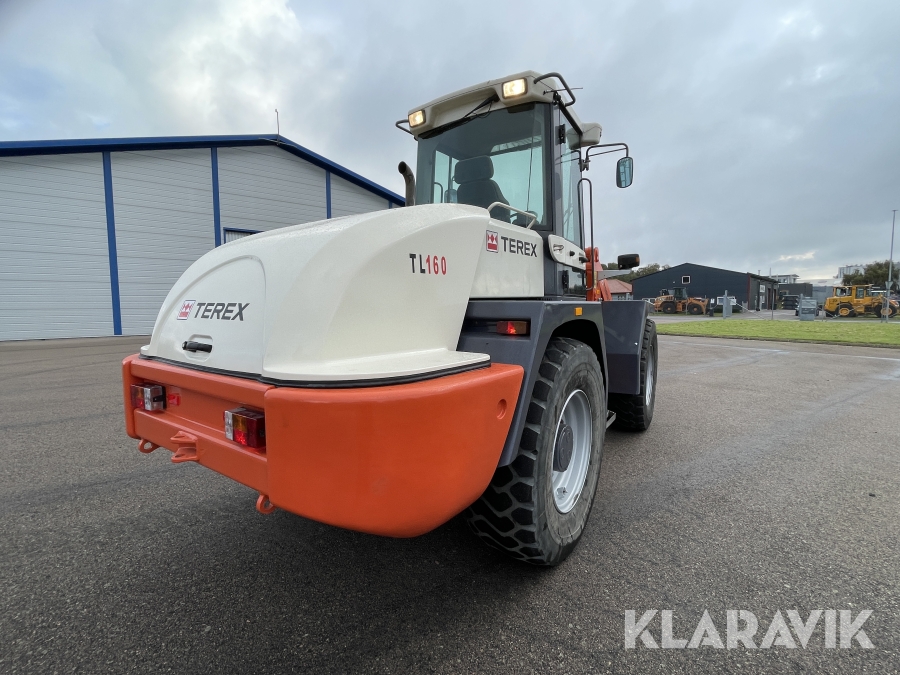 Hjullastare Terex TL160, Höganäs, Klaravik auktioner