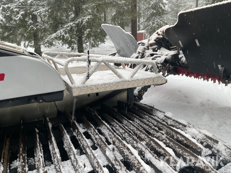 Pistmaskin Prinoth BR 350 Bison, Malung-Sälen, Klaravik aukt