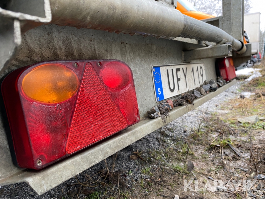 Klaravik Auktioner | Maskinsläp WT Trailer Wiola W2