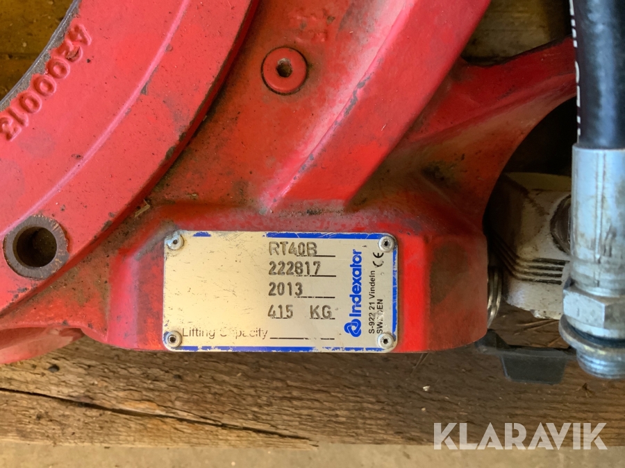 Reservdelar tiltrotator Indexator RT40B, Katrineholm,