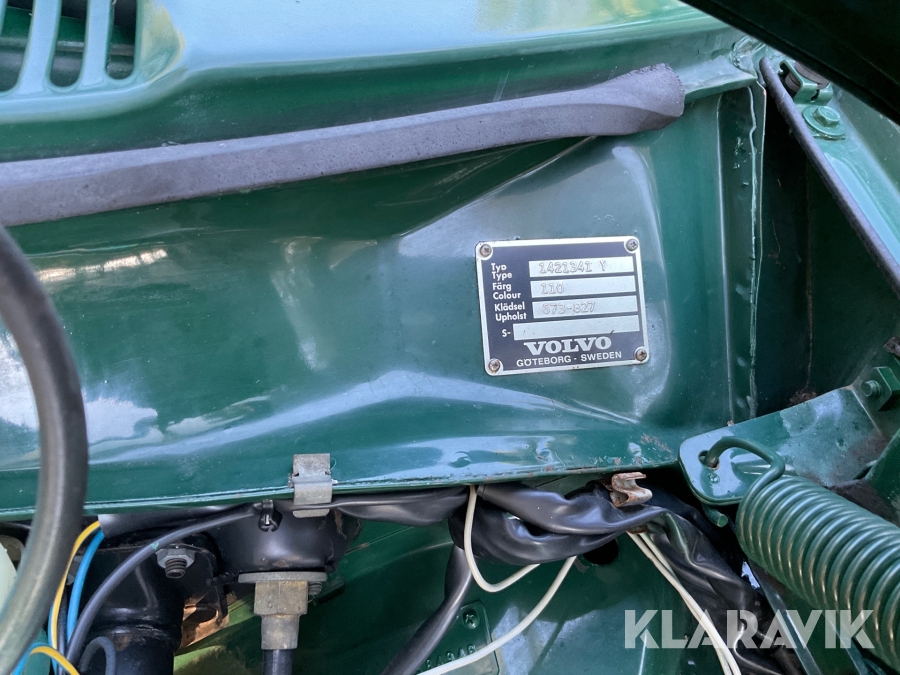 Veteranbil Volvo 142 Deluxe, Hagfors, Klaravik auktioner
