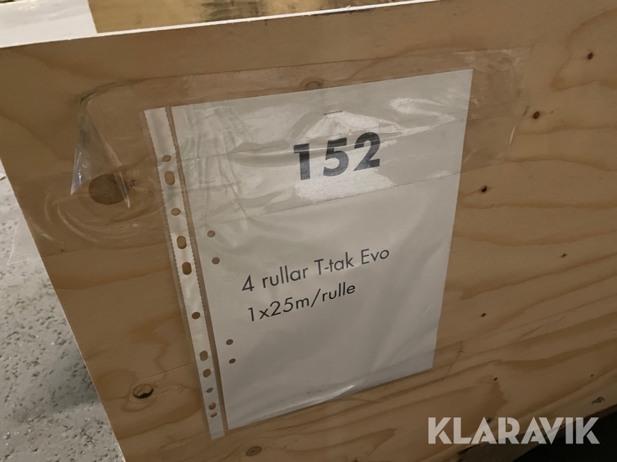 T-tak Evo, Högsby, Klaravik auktioner