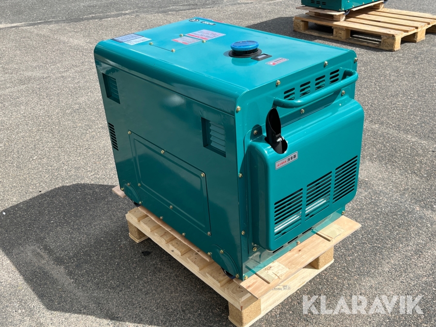 Generator Yuchai Power YC9800T, Jönköping, Klaravik auktione