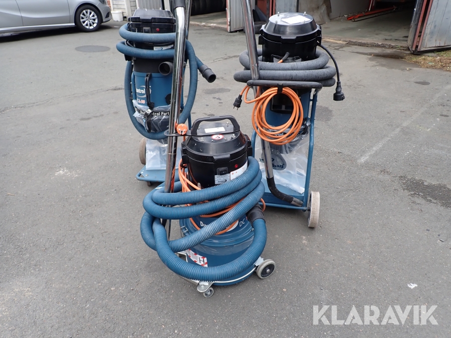 Byggdammsugare 3st Dustcontrol DC1800 1st / DC 2900 2st, Jön