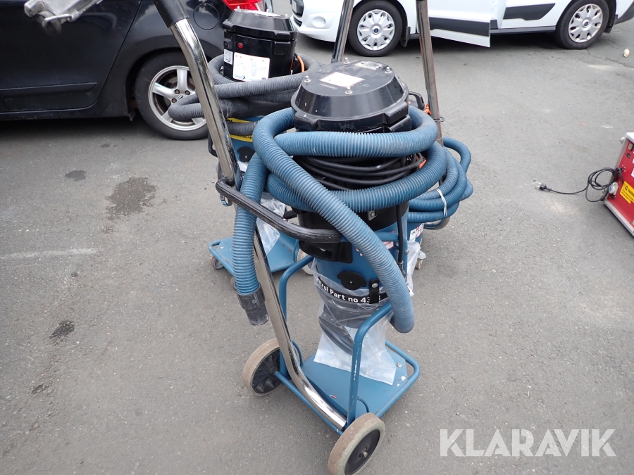 Byggdammsugare 3st Dustcontrol DC1800 1st / DC 2900 2st, Jön