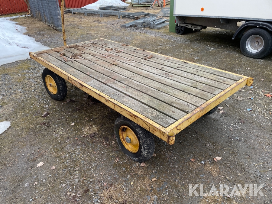 Materialvagn, Grums, Klaravik auktioner