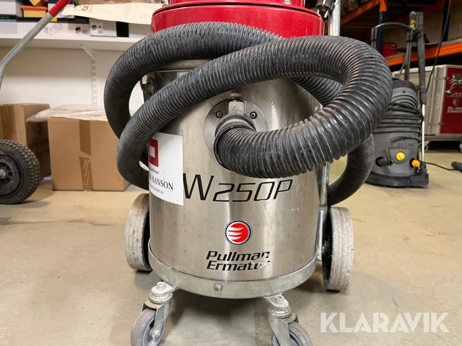 Våtdammsugare Pullman Ermator W250P, Huddinge, Klaravik aukt