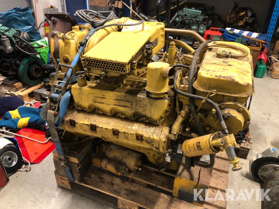 Klaravik Auktioner | Båtmotor Caterpillar V8