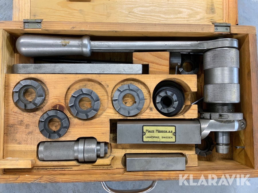 Ventilsätesfräs Malte Månson M2, Vilhelmina, Klaravik auk