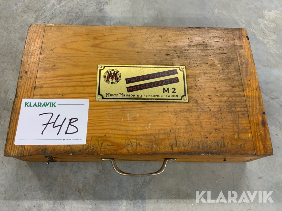 Ventilsätesfräs Malte Månson M2, Vilhelmina, Klaravik auk