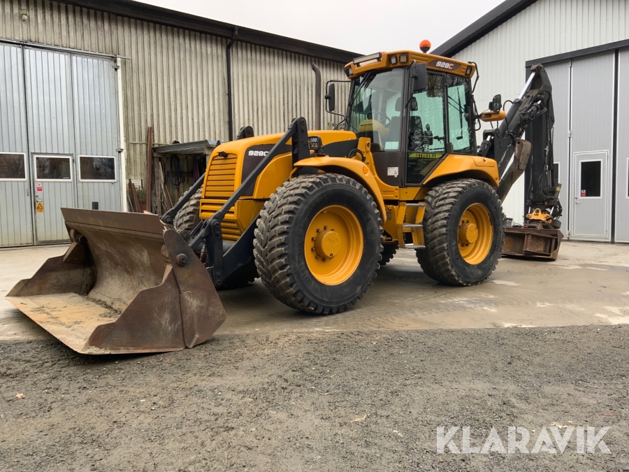 Grävlastare Hydrema 928C, Simrishamn, Klaravik auktioner