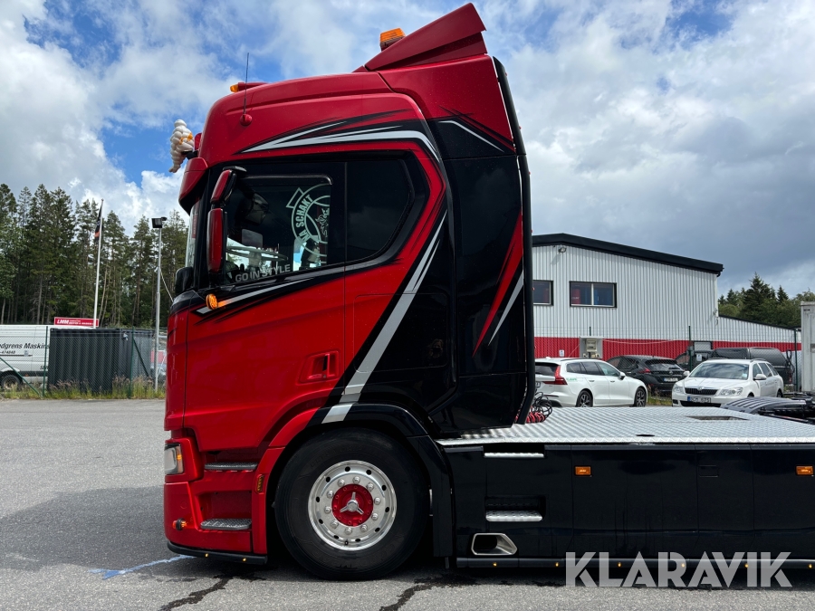 Dragbil Scania R580, Härryda, Klaravik auktioner
