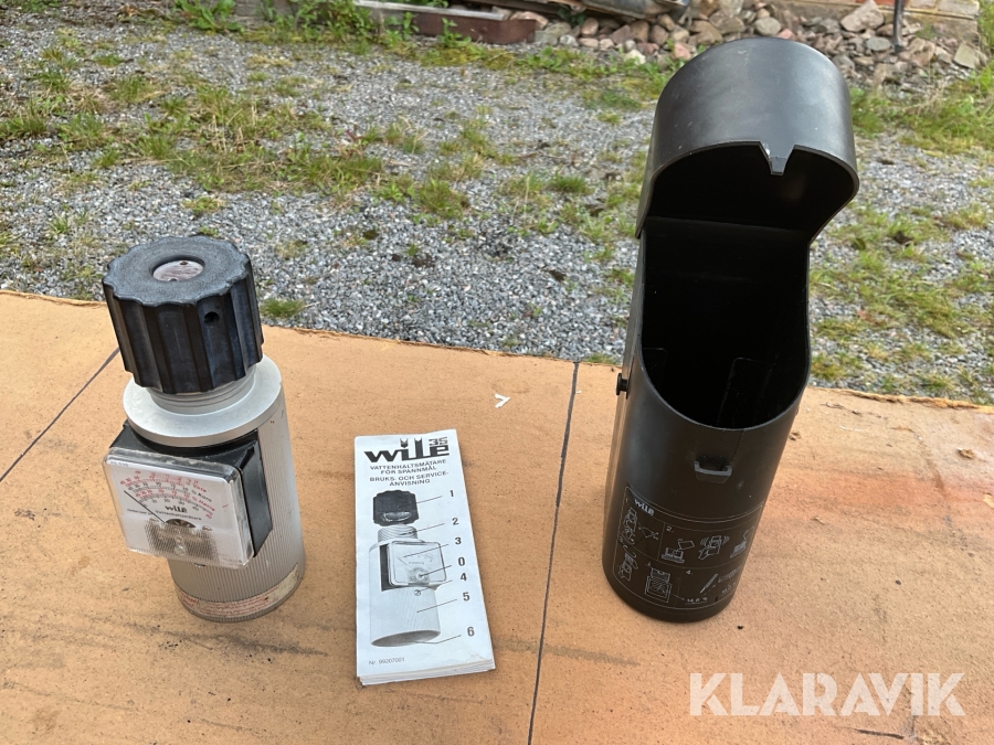 Vattenhaltsmätare till spannmål Wile 35, Alingsås, Klaravik