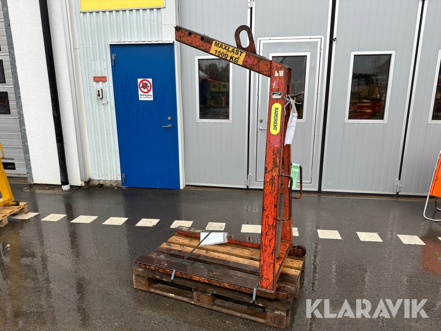 Lyftgaffel Lyftman B1500, Svalöv, Klaravik auktioner