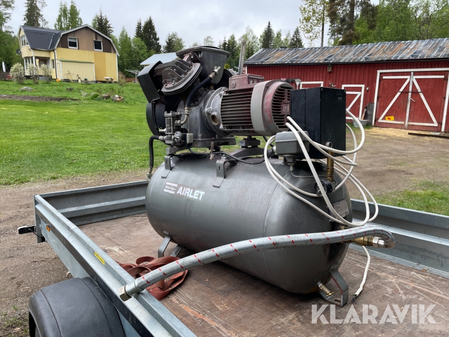 Kompressor AC Airlet LE8, Sollefteå, Klaravik auktioner