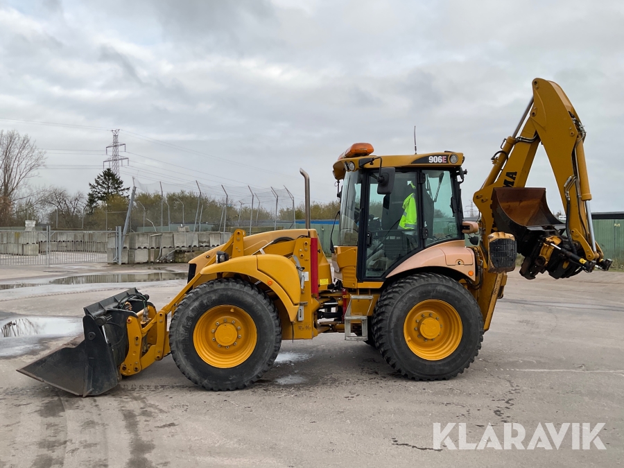Traktorgrävare Hydrema 906E, Landskrona, Klaravik auktioner