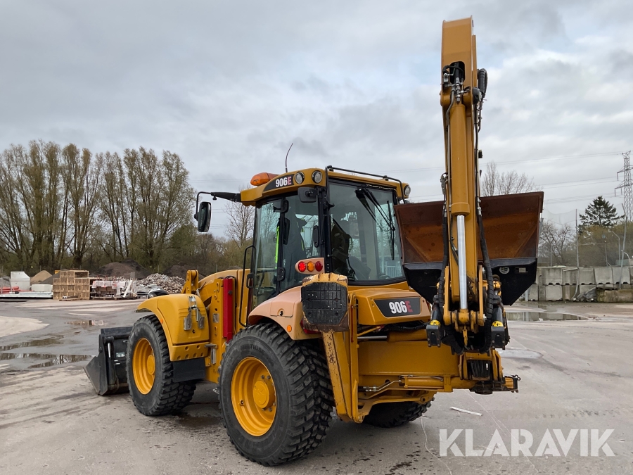 Traktorgrävare Hydrema 906E, Landskrona, Klaravik auktioner